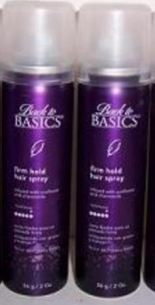 Back to Basics Firm Hold Hair Spray 2 - 2oz = 4oz By Graham Webb (M ...